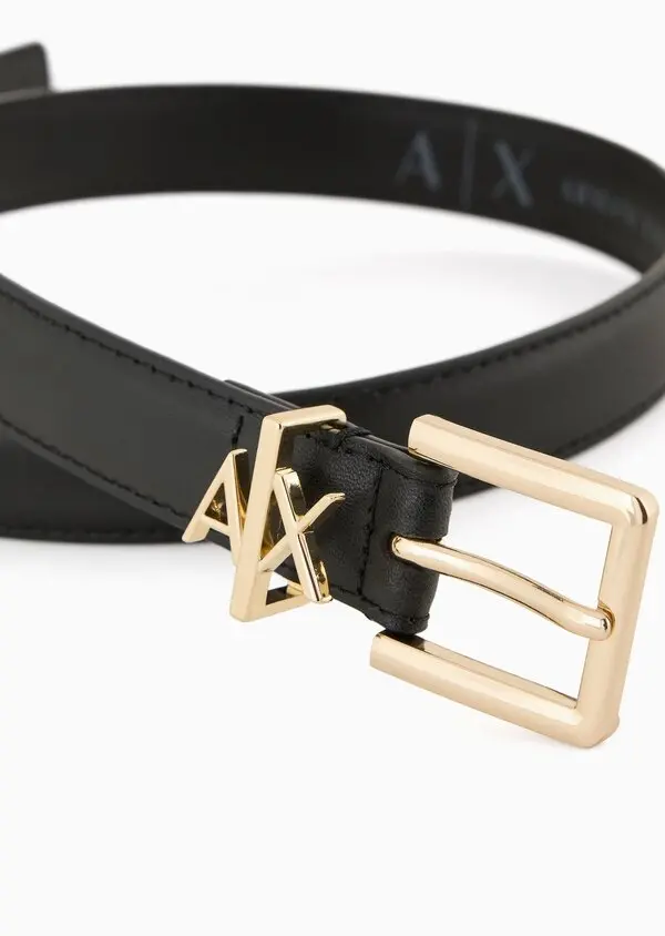 Armani Exchange Leather Belt