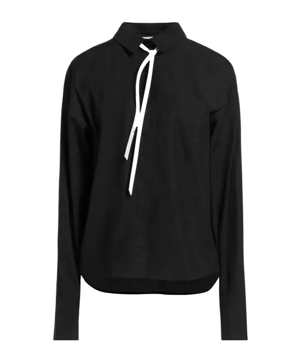 Sportmax Lace-up Long-sleeved Shirt