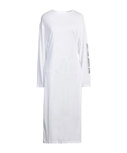 MAISON MARGIELA Solid-color Knitted Long-sleeved Top - White