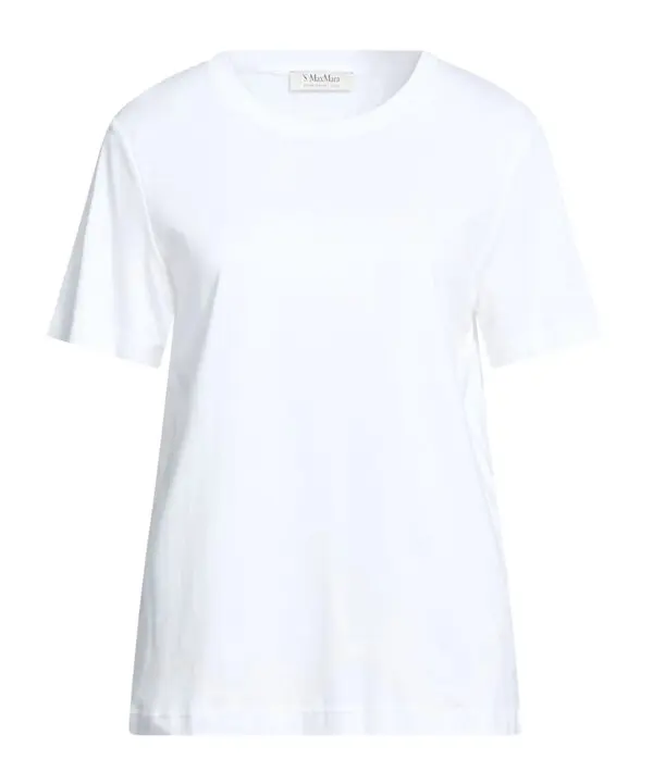 Max Mara Simple Solid Color T-shirt
