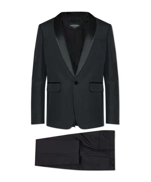 Dsquared2 Single-vent Tuxedo Suit