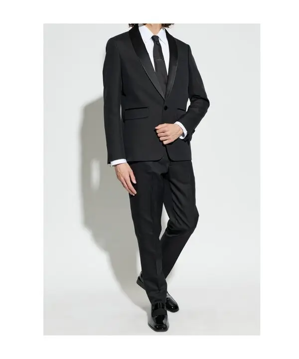 Dsquared2 Single-vent Tuxedo Suit
