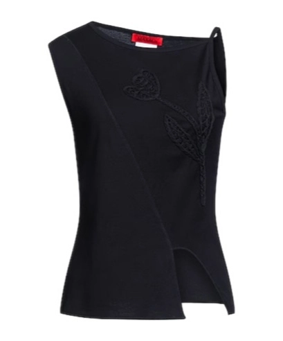 MAXCO. Solid Color Sleeveless T-shirt