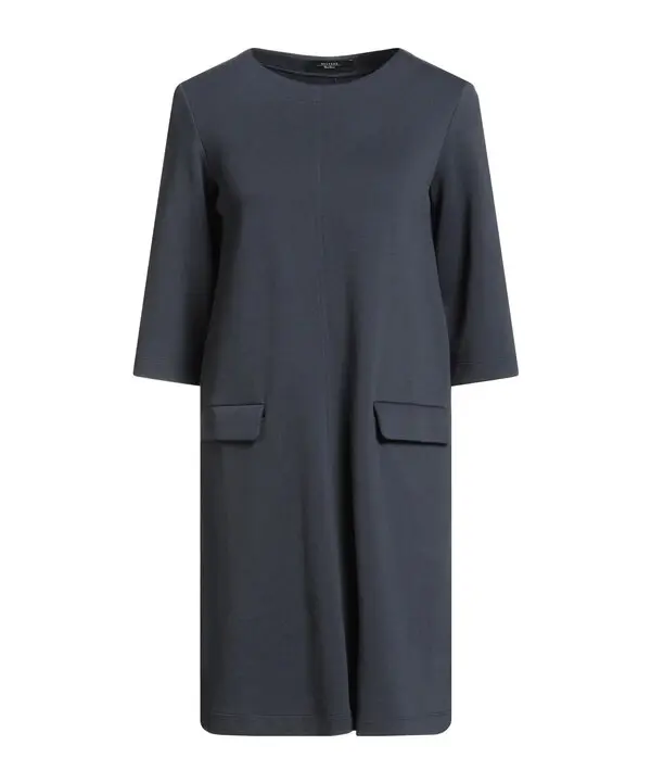 Max Mara Solid Flared Dress