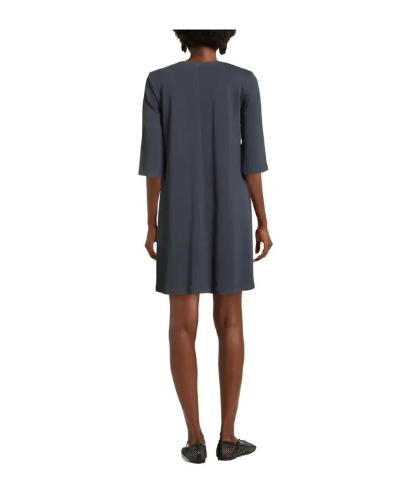 Max Mara Solid Flared Dress