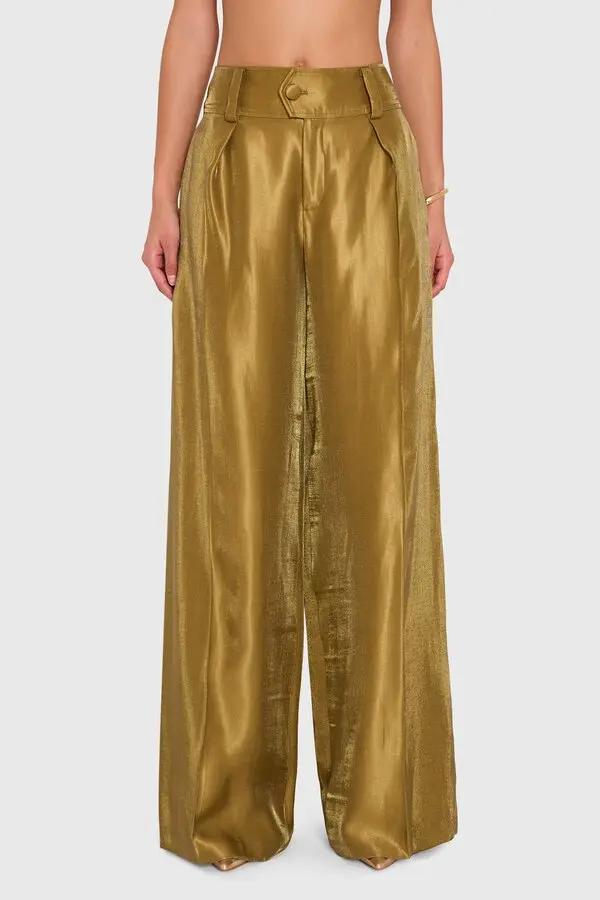 Amanda Uprichard Noho Pants In Mercury