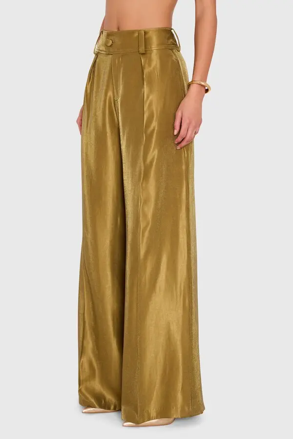Amanda Uprichard Noho Pants In Mercury