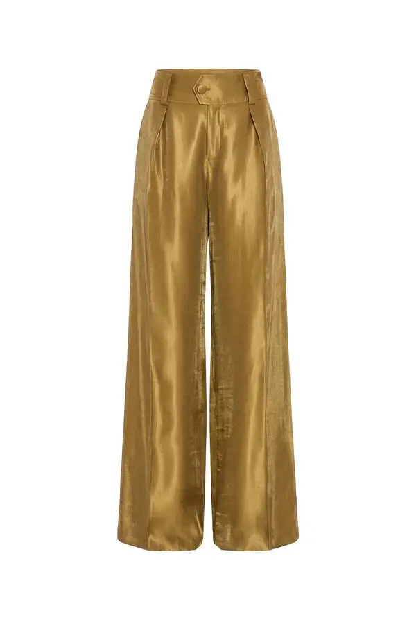 Amanda Uprichard Noho Pants In Mercury