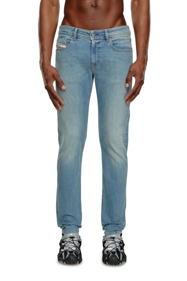 DIESEL® Logo Patch Skinny-cut Jeans