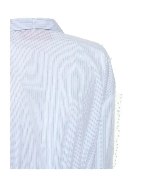 Valentino Garavani Embroidered Cotton Poplin Mini Dress