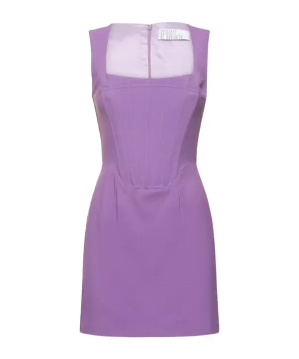 Giuseppe Di Morabito Cady Envers Satin Mini Dress
