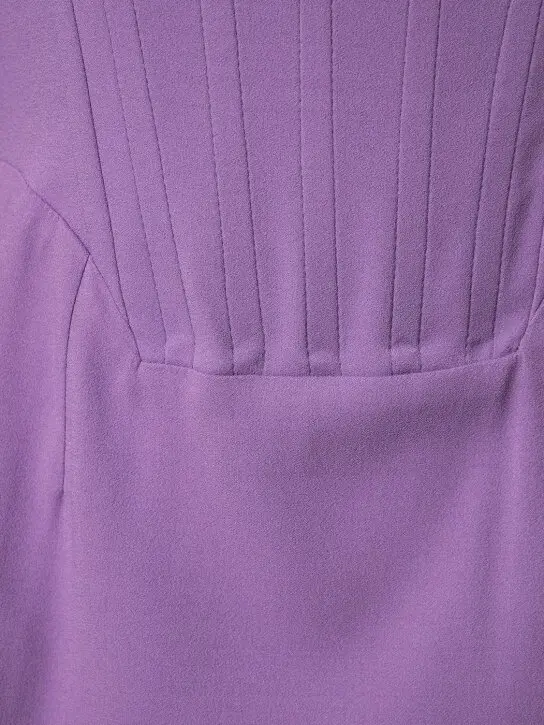 Giuseppe Di Morabito Cady Envers Satin Mini Dress