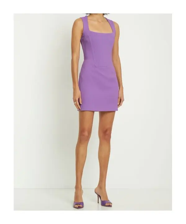 Giuseppe Di Morabito Cady Envers Satin Mini Dress