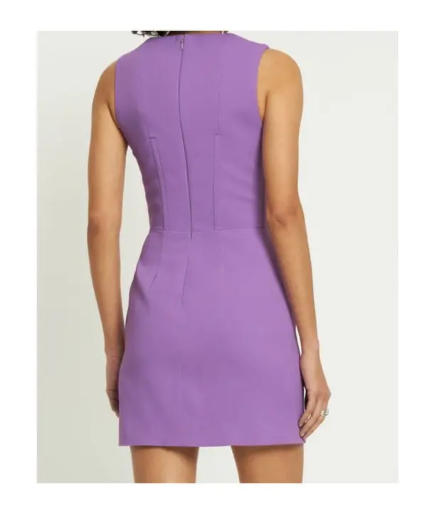 Giuseppe Di Morabito Cady Envers Satin Mini Dress