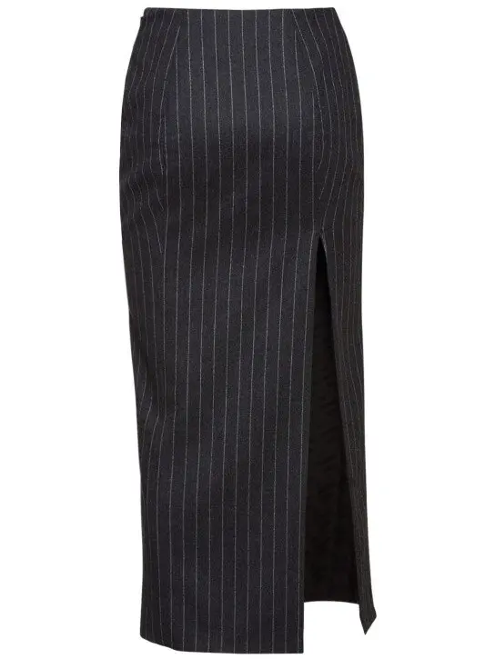 Versace Striped Skirt