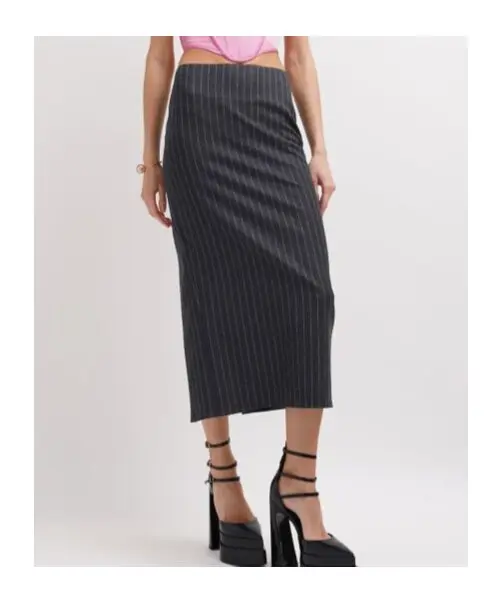 Versace Striped Skirt