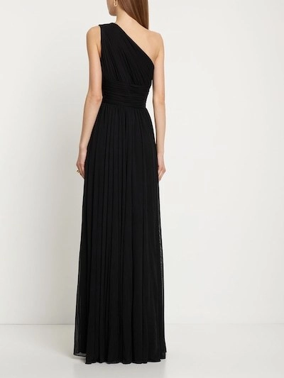 Michael Kors One-shoulder Chiffon Dress