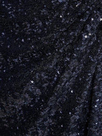 Michael Kors Sequined Jersey Shoulder Dress