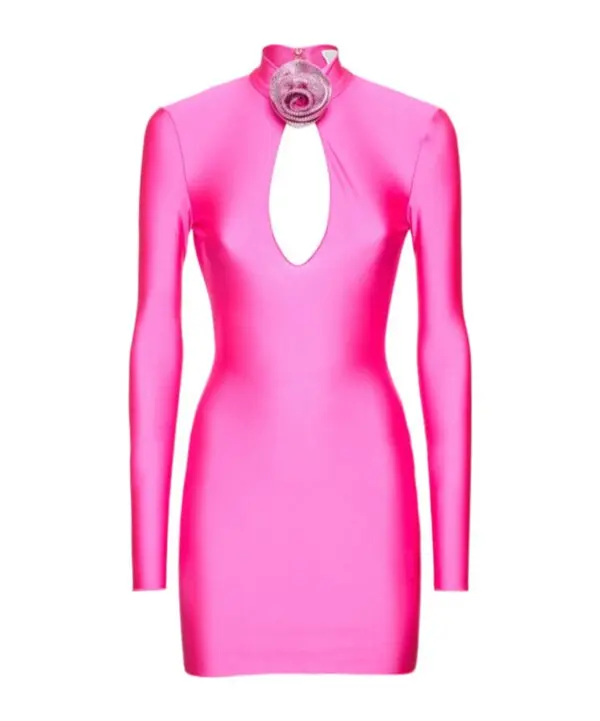 Giuseppe Di Morabito Shiny Stretch Mini Dress