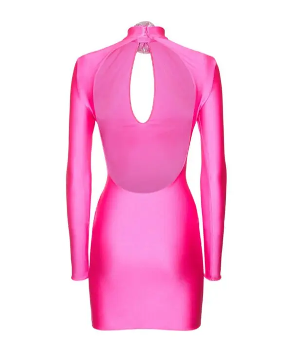 Giuseppe Di Morabito Shiny Stretch Mini Dress