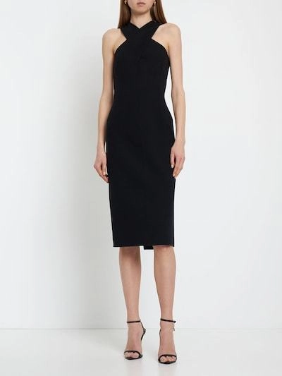 Michael Kors Crepe Mid-length Dress