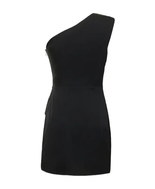 Roland Mouret Asymmetrical Stretch Mini Dress