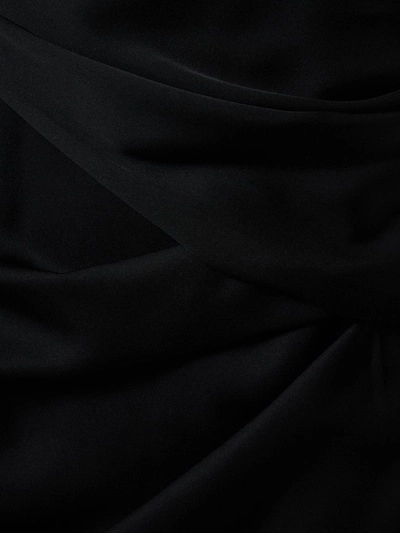 Roland Mouret Asymmetrical Stretch Mini Dress