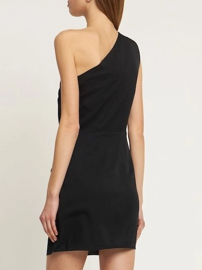Roland Mouret Asymmetrical Stretch Mini Dress