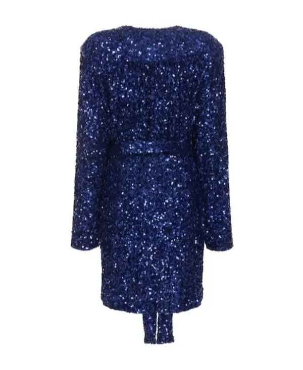 ROTATE BY BIRGER CHRISTENSEN Samantha Wrap Mini Dress