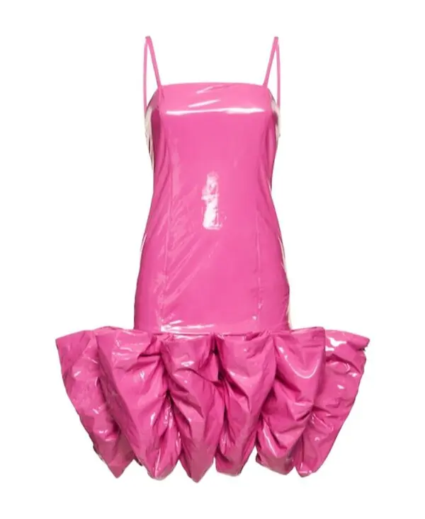 ROTATE BY BIRGER CHRISTENSEN Leiza Pleated Mini Dress - Pink