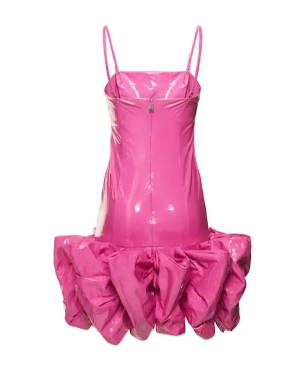 ROTATE BY BIRGER CHRISTENSEN Leiza Pleated Mini Dress