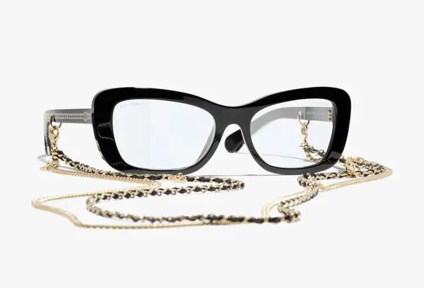 Chanel Full-rimmed Plano Lenses