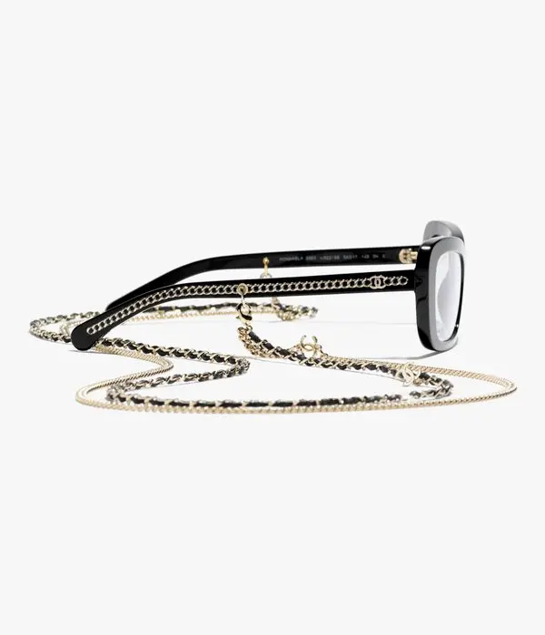 Chanel Full-rimmed Plano Lenses