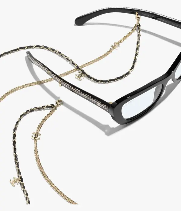 Chanel Full-rimmed Plano Lenses