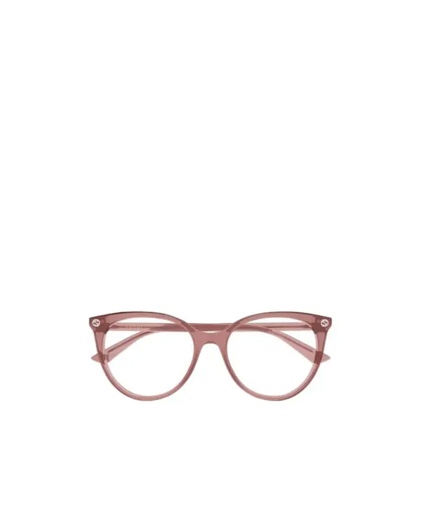 Gucci Cat-eye Logo Glasses - Pink