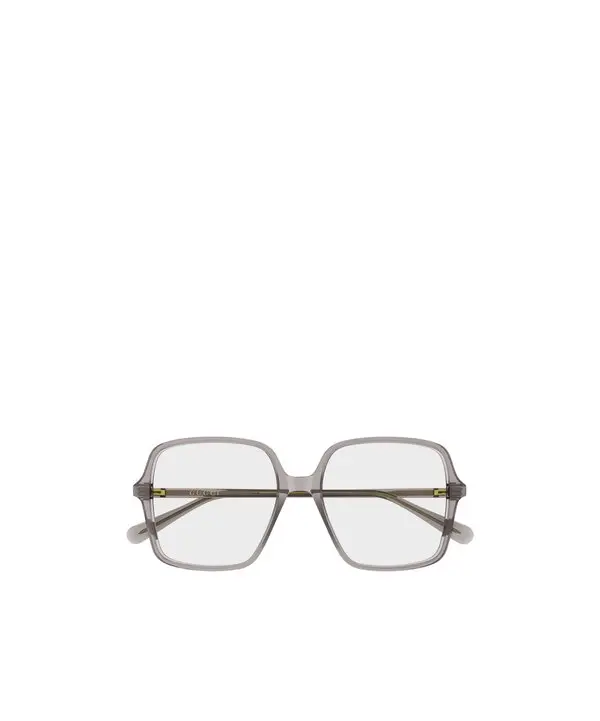 Gucci Oversized Square Frame Glasses - Grey
