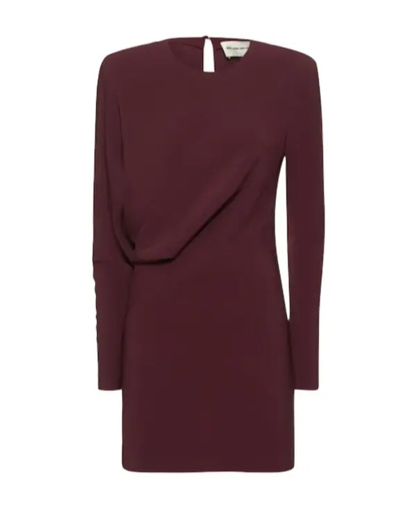 Roland Mouret Long-sleeved Mini Dress - Red