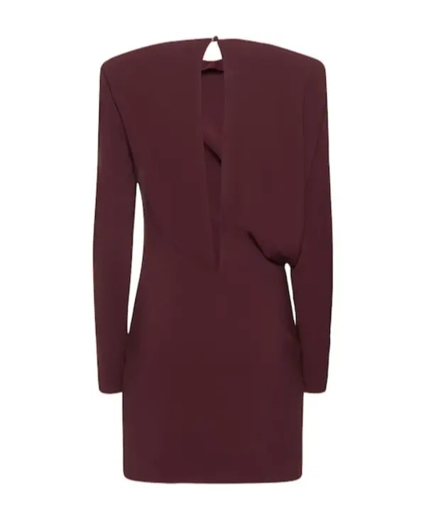 Roland Mouret Long-sleeved Mini Dress