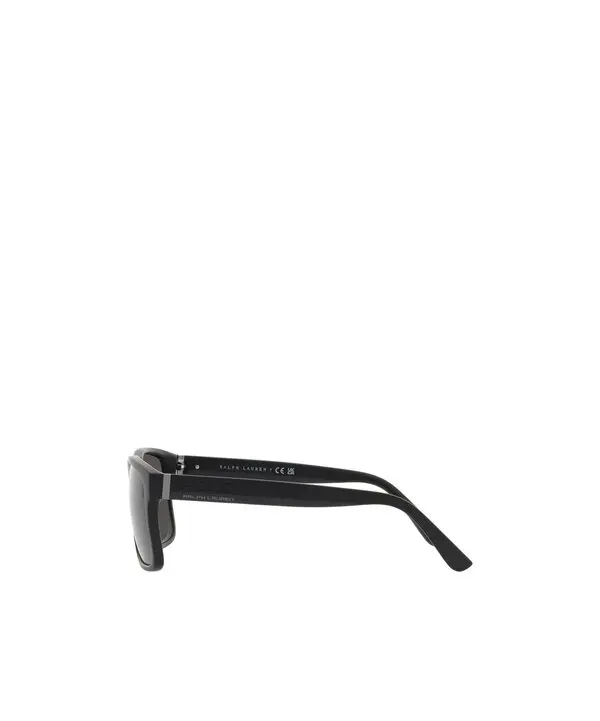 Polo Ralph Lauren Square Frame Sunglasses - Matte Black