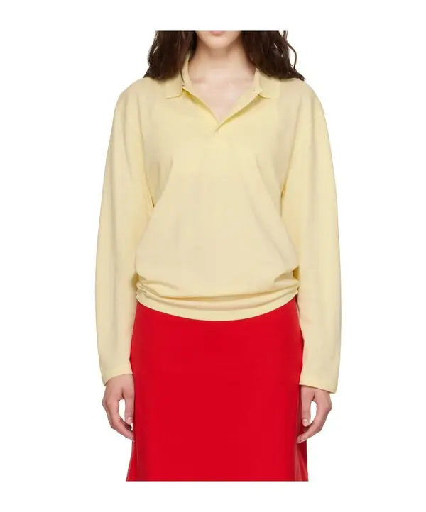FLORE FLORE Diana Polo Shirt - Yellow