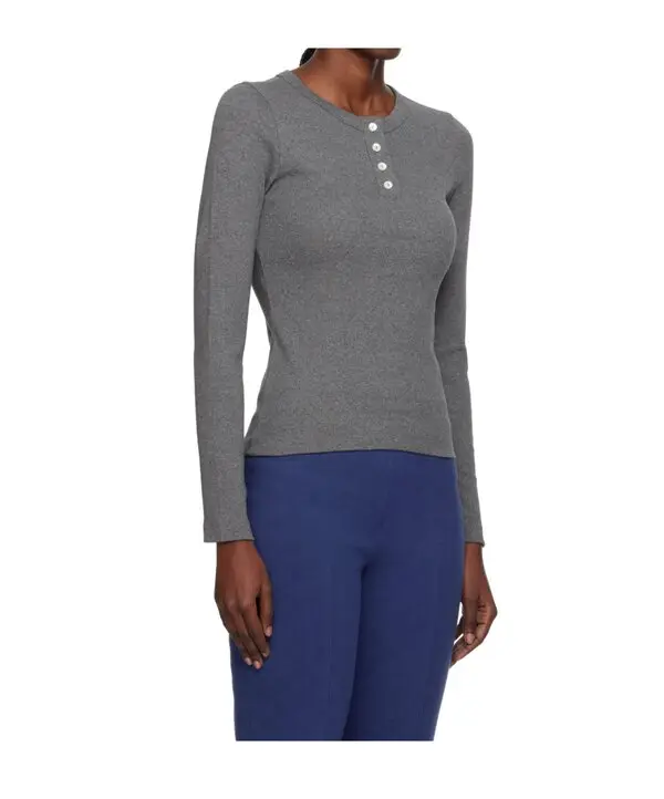 FLORE FLORE Jess Henley Shirt