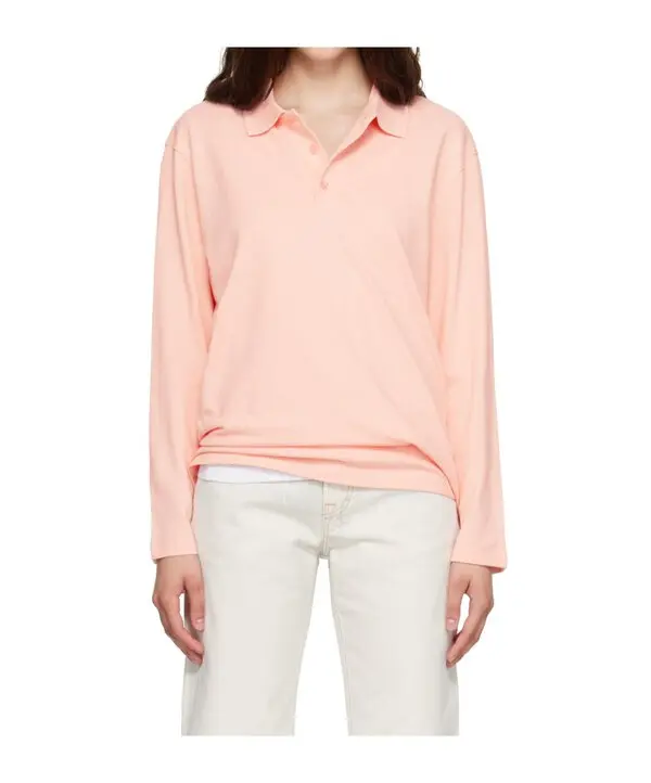 FLORE FLORE Diana Polo Shirt - Pink