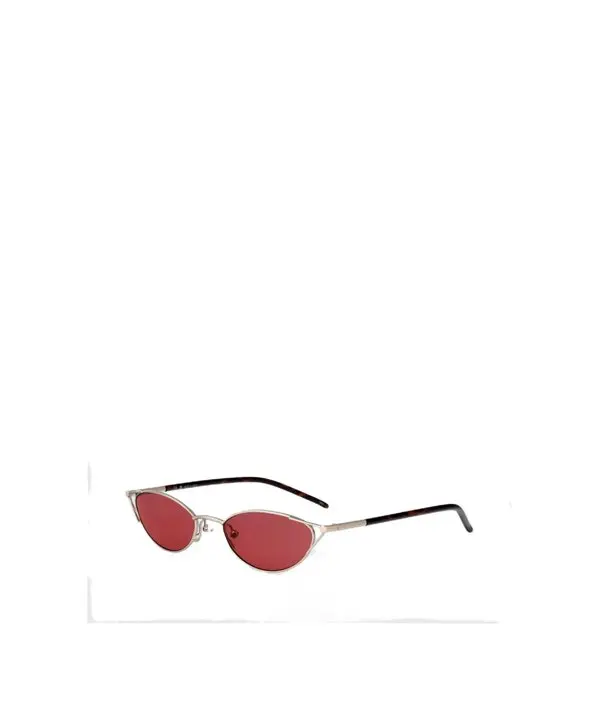 Alexander McQueen Oval Frame Sunglasses - No