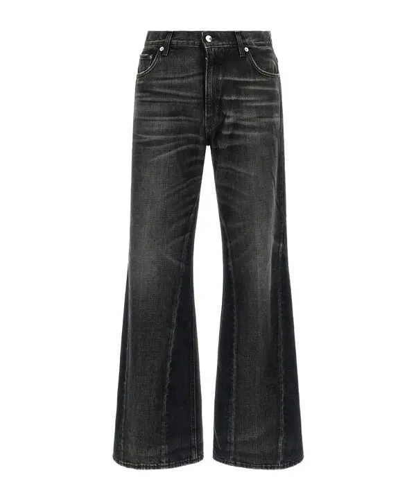 HAIKURE Logo Jeans - Dark Gray