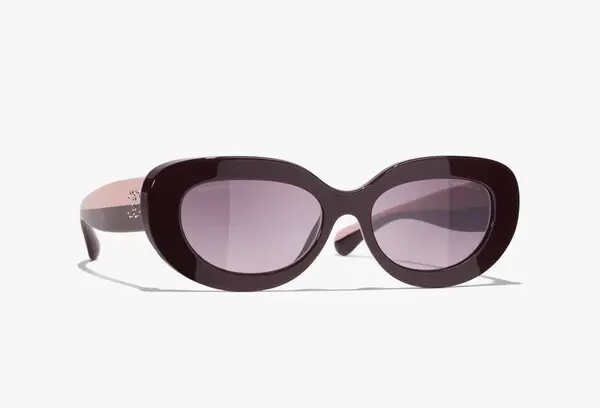 Chanel Oval Sunglasses