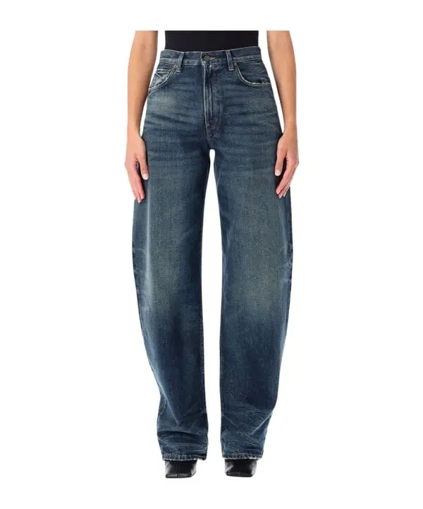 HAIKURE Bibi High-rise Wide-leg Jeans - Blue