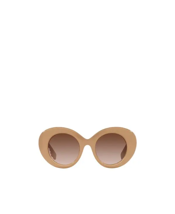 Burberry Logo Sunglasses - Nude
