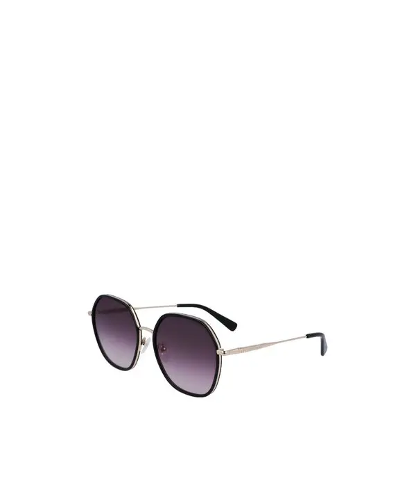 Longchamp Logo-engraved Oversized Sunglasses
