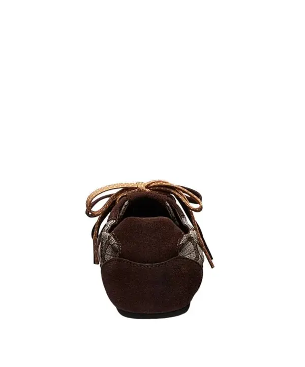 COACH Patterned Calf Leather Sneakers