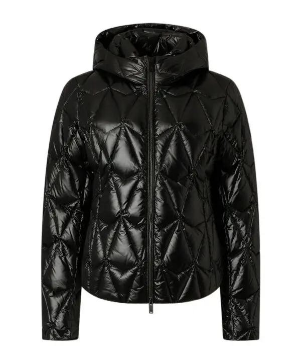 Moose Knuckles Hooded Quilted Down Jacket